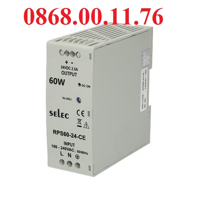 Bộ nguồn Selec RPS60-24 – Thiết Bị Điện Công Nghiệp – Tự Động Hoá